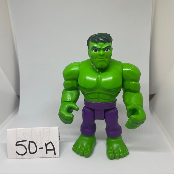 Marvel | Toys | Playskool Heroes Marvel Hulk Poseable Action Figure ...